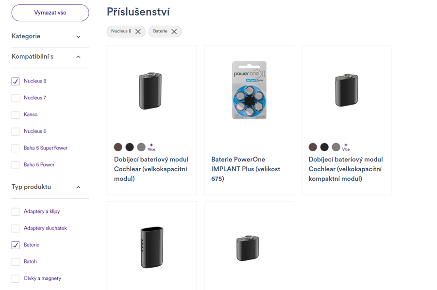 Objevte náš nový e-shop: Průvodce pro snadné nakupování - Cochlear ...
